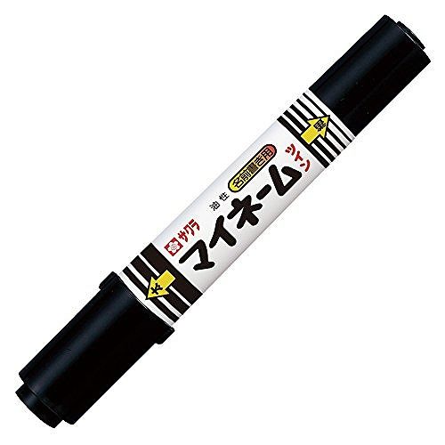 サクラ マイネームツイン 太字細字 黒 YKT-L-49JANコード：490188125813813.9cm×Φ2cm細字・太細字のツインタイプインキ:油性アルコール系染料◇ 名前書きに適した油性マーカーの定番商品のツインタイプ。 ◇ タイ...