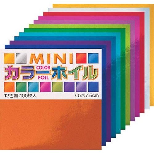 トーヨー 折紙カラーホイル 8009JANコード：4902031269318対象年齢 : 3歳からメタリック原紙を使用したおりがみ 工作にも最適男女供用【送料について】北海道、沖縄、離島は送料を頂きます。