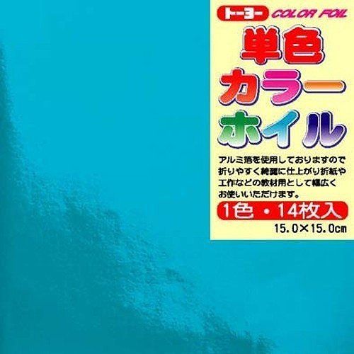 トーヨー 単色カラーホイル 15.0CM 066006 ミズJANコード：4902031290572カラー：水本体サイズ（約）：縦15.0×横15.0×厚0.2cm （15cm角）、パッケージサイズ（約）：縦15.0×横15.0×厚0.2c...