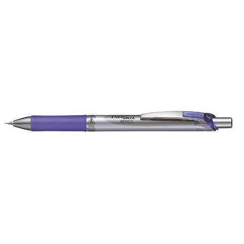 ぺんてる エナージェル シャープ バイオレット PL75-VJANコード：4902506071033芯径:0.5mm軸色:バイオレットエナージェルシャープペンシル シルバーカラーがクールなシャープペンシル。ペン先はスライドスリープ式で先端を...