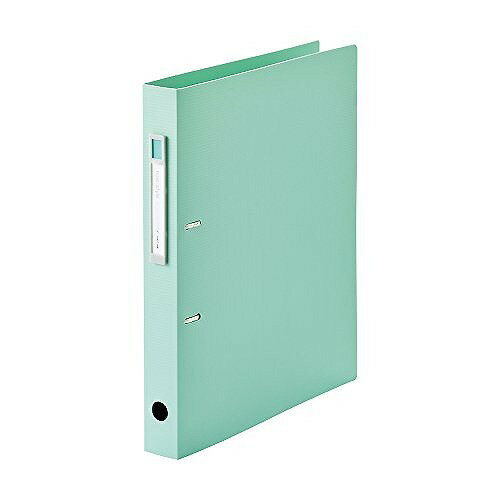 リヒト D型リングファイルツイスト グリー F-7684-19JANコード：4903419112738重量:250g素材:表紙・見出し/ポリプロピレン(生地厚1.2mm)、綴じ具/スチールサイズ:A4・S型 2穴収容枚数:コピー用紙230枚...