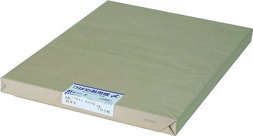 オキナ 画用紙つばめ G33 100枚JANコード：497005102193337.9×53.9cm生産国:日本100枚入特白画学170kg●B判4切（379×539mm）。●100枚入り。●紙厚204.8g／m2。●発色がよく長期保存でき...
