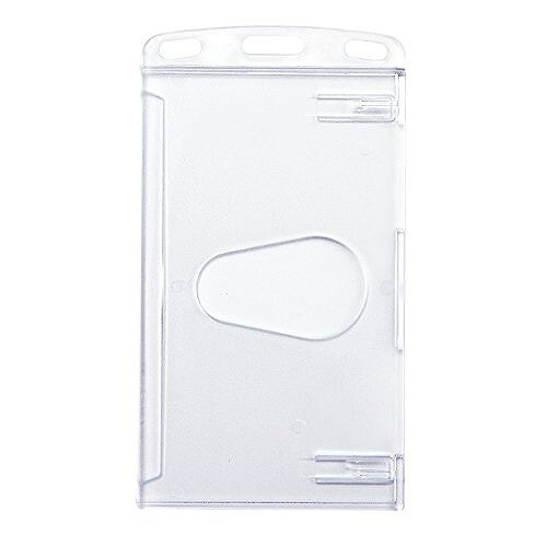 オープン 名札用ケース IDカード NB-351JANコード：4970115551598W57D5xH104mm中紙寸法:W55xH90mm●PC樹脂で衝撃に強くキズが付きにくい。●ポリカーボネート樹脂で衝撃に強くIDカードをしっかり保護し...