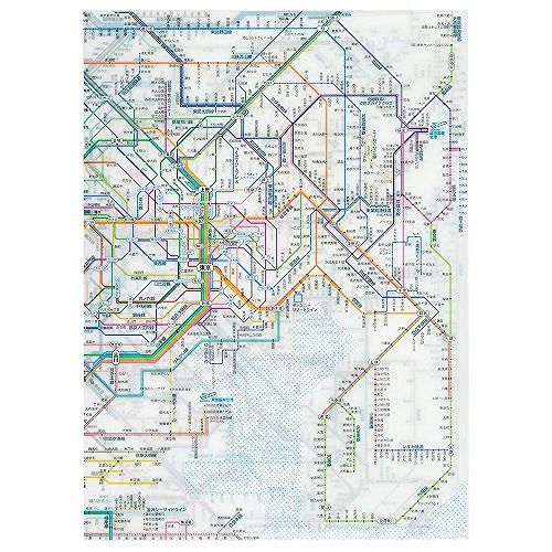東京カート鉄道路線図クリアファイル首都圏日本語RFSJJANコード：4562339392325W45×H31×D0.05cm(閉じた状態:W22.5×H31×D0.1cm)素材:PP生産国:日本首都圏・関西・中部の3大都市圏の鉄道路線図と実...
