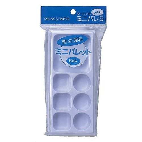 サクラミニパレ5JANコード：4901881487286サイズ:本体200×90×25mm重量:33g材質:(本体:ポリスチレン)小型プラスチックパレット5枚セット絵の具のパレットとしてはもちろん、手芸用ビーズの小分け用としてもご利用いただ...