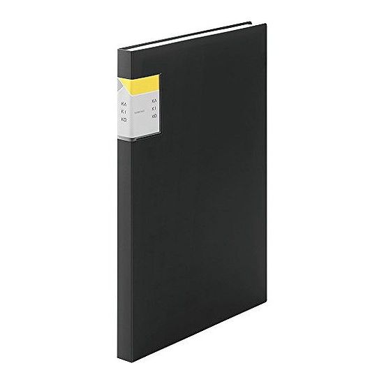 キング クリアファイル カキコ40P 黒 8632Wクロ 1冊JANコード：4971660044030ファイルに入れたまま書き込める! 上下フラップ式! 見開きA3も収納可能!表紙裏にはポケットつきで、封筒や名刺の収納に便利。楽譜などを収納...