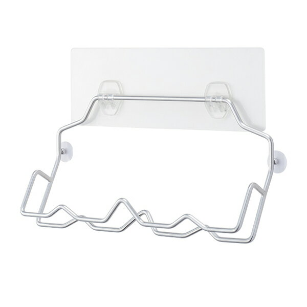 ●はがせる吸着シートでしっかり固定できるタオルハンガーです。●タオルは2枚並べて掛けられてズレにくく乾きやすい優れもの。●ピタっと貼れてきれいにはがせる吸着シートで付け替えや移動も簡単です。●丈夫で美しさが長持ちする高品質のステンレス製です...