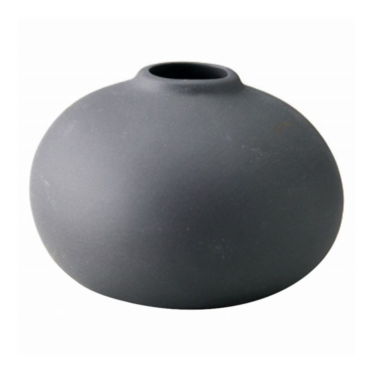 【商品説明】花のある暮らしを楽しむフラワーベース毎日に彩をプラス手のひらサイズマットな質感の陶器製豊富なカラーバリエーション【商品情報】■サイズ約 高さ7（cm）　直径：約 9.8（cm）■材質陶器■生産国中国製■セット内容1個■注意事項※...