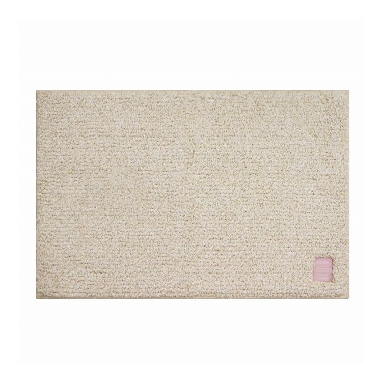 【商品説明】 驚きの吸水力とサラサラの足ざわりを実現したバスマット50×75cmです。 優しく繊細な色合いで、お風呂上りのリラックスした空間を上品に彩ります。 防臭加工が施されているので、清潔にお使いいただけます。 マットの裏面には滑り止め...