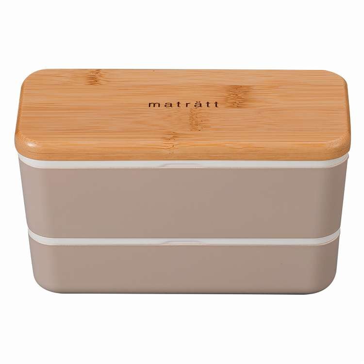 【商品説明】スウェーデン語でお皿を意味するモースレランチシリーズです。ナチュラルな竹の蓋の北欧風2段ランチボックスです。容量たっぷりの730mlサイズで男性のかたにもお勧めです。抗菌加工が施されているので、直接食材を入れてもお使いいただけま...