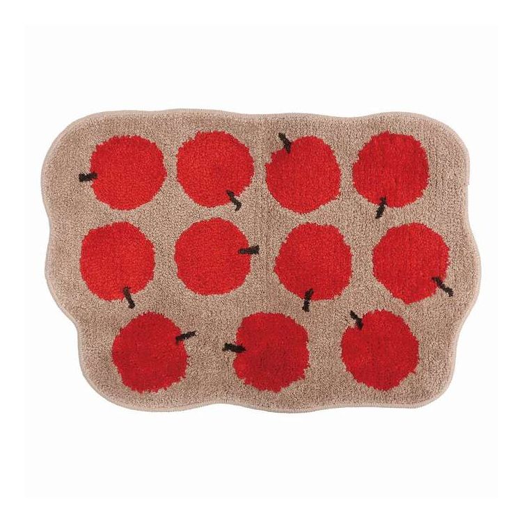 【商品説明】暮らしに彩りを添えるフルーツ柄の玄関マットです。コンパクトなサイズは玄関や玄関やリビングなど様々なシーンで活躍します。思わず触りたくなるふっくらふわふわの手触りです。裏面はすべり止め付いています。丸洗いできるから清潔を保てます。...