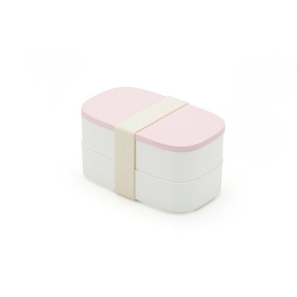 【商品説明】シンプルな本体に、淡い色の蓋がかわいい2段ランチボックスです。本体は電子レンジ、食洗機に対応しています。蓋を外してご利用ください。2段タイプなのでご飯とおかずをしっかり分けて入れられます。ランチベルト付きです。【商品情報】■サイ...