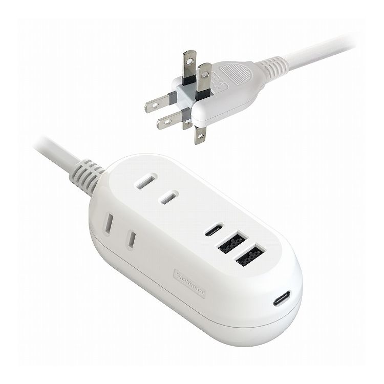 【商品説明】USB出力4ポート合計24W(5V4.8A) USB-Aポート2つ、USB Type-Cポート2つで全ケーブル対応 リバーシブルUSBポートなので表裏気にせず挿せる製品サイズW100×H46×D42mm製品重量215(g)【送料...