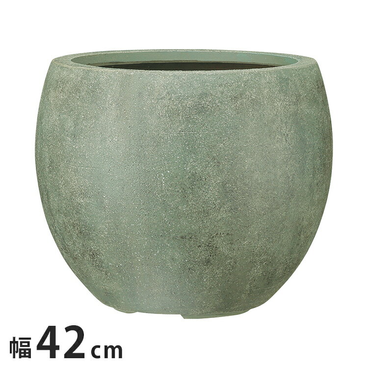 ■商品サイズ幅420×高さ350mm■素材FRP（繊維強化プラスチック）■重量2.8kg■生産国日本■特徴深みのある色合いで、奥行のある表情。重厚な金属の趣を持ちながらも軽量。複数の色を重ね、一様ではない味わいを表現しました。■備考土容量2...