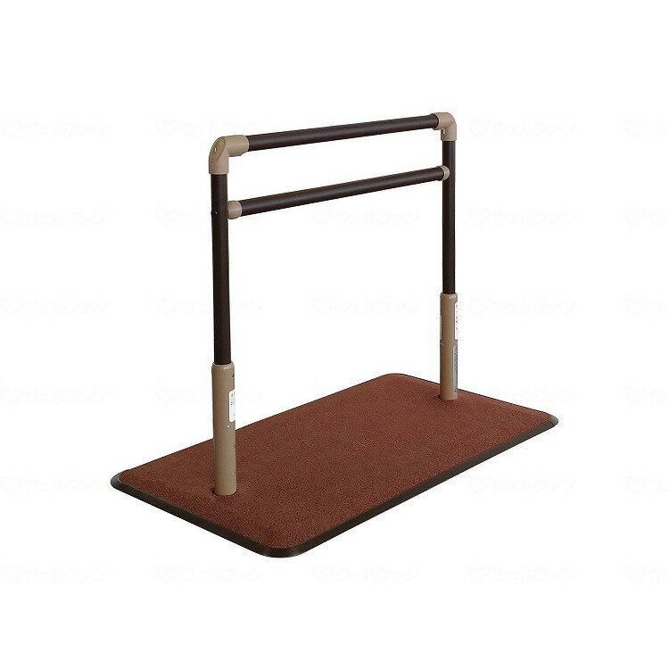 簡単に組立・分解が可能。バリエーションが豊富で用途が広がる手すりです。材質【手すり部】○ジョイント：樹脂○フレーム：アルミ製樹脂被膜※縦部分はアルミパイプとなります。【ベースプレート】○本体：ステンレス○エッジカバー：樹脂○支柱：ステンレス...