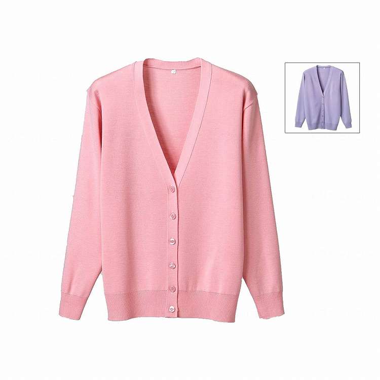 【商品説明】カジュアルな着こなしにも重宝するニットです。○材質素材：アクリル70％・ウール30％　14ゲージ・ゴム編み○規格詳細○サイズ：5L（バスト130、肩巾49、袖丈57、着丈67cm）○機能：抗ピル加工（毛玉防止）、静電気防止、家庭...