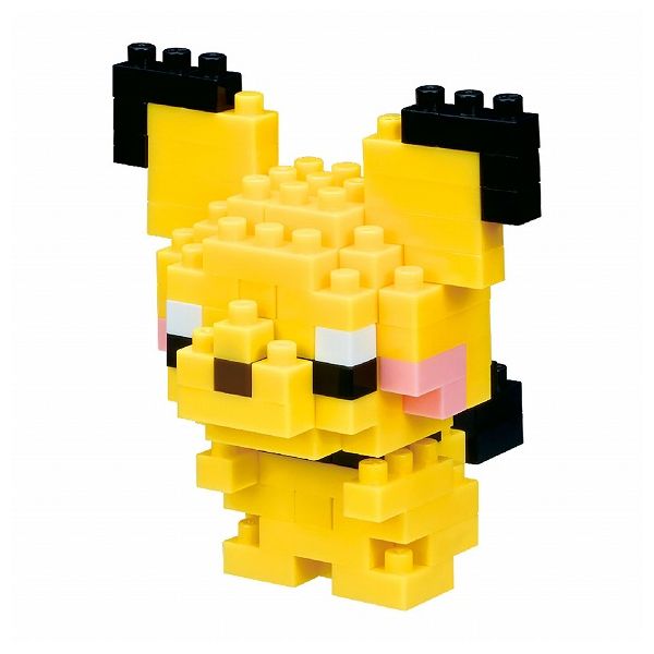 【商品特長】ポケナノは次の世代へ。満を持して『ポケットモンスター 金・銀』のキャラクターが新登場！小さな体にとんがった耳がカワイイ こねずみポケモン「ピチュー」が仲間入り。【仕様】【対象年齢】12歳【安全基準】CE【生産国】中国【主な材質】...