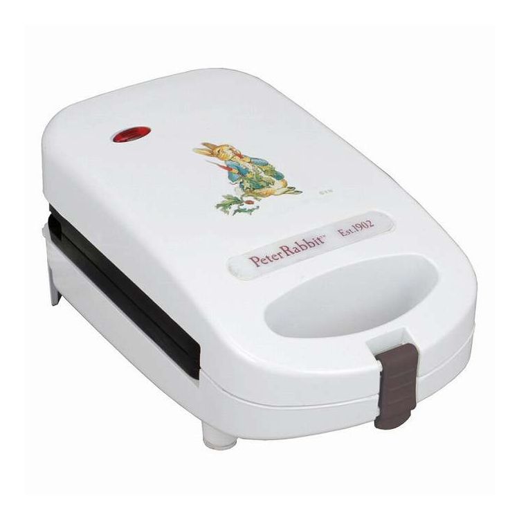 【商品詳細】ピーターラビットの焼き印でかわいいホットサンド朝食を。プレートはフッ素樹脂加工でお手入れ簡単。ホットサンドが一度に2個作れます。内容:本体（約203×119×102mm）×1原産国:中国【代引きについて】こちらの商品は、代引きで...