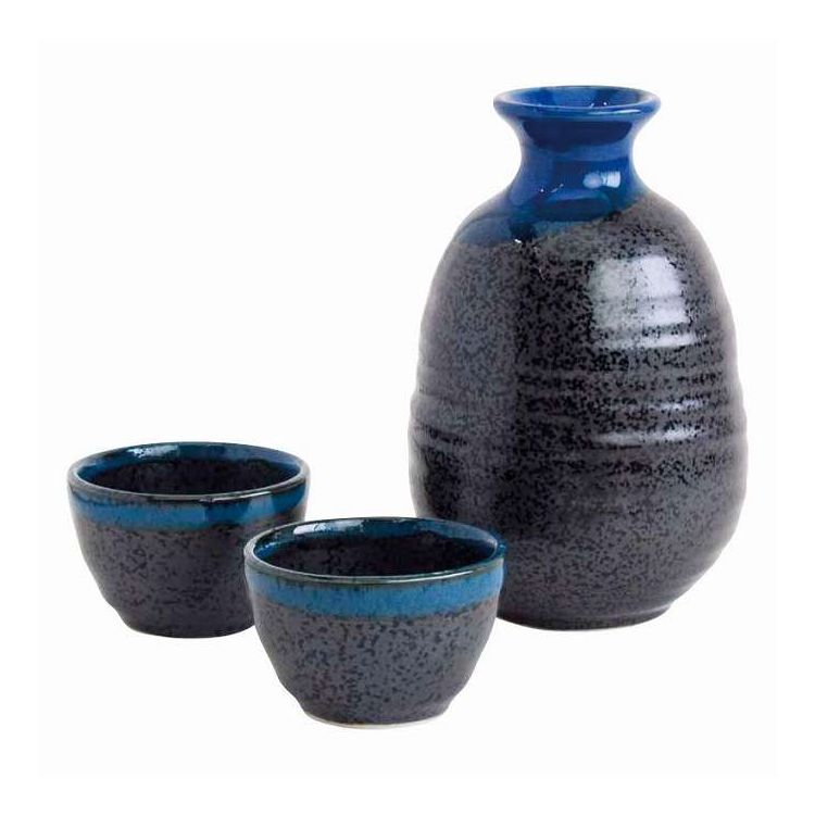 【商品詳細】内容:徳利（約280ml）（約φ80×115mm）×1、盃（約50ml）（約φ55×35mm）×2原産国:日本【代引きについて】こちらの商品は、代引きでの出荷は受け付けておりません。【送料について】北海道、沖縄、離島は送料を頂きます。