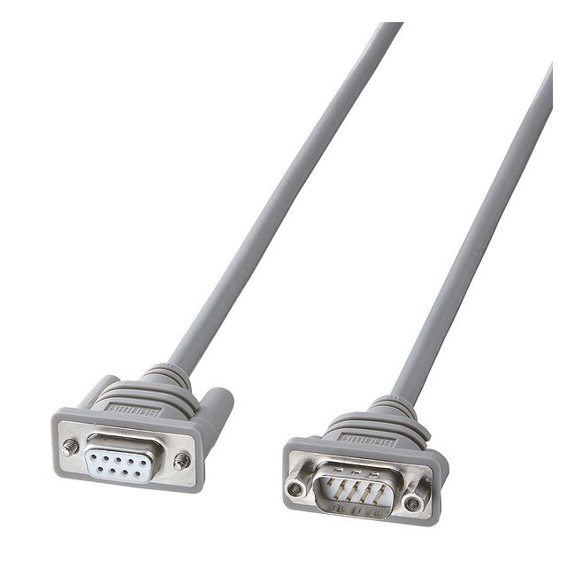 【商品詳細】RS-232Cケーブル（D-sub9pin）を延長するケーブル。（ストレート全結線仕）●焼却配慮パッケージパッケージに、焼却しても有毒なガスが発生しない材料を使用しています。●二重シールドケーブル銅製の高密度編組みシールド材の内...