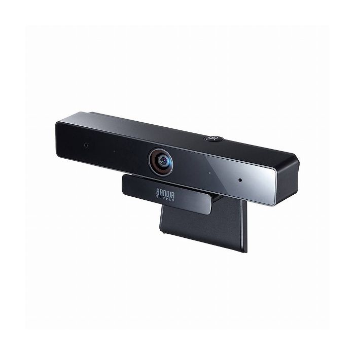 【商品説明】●水平画角103度の広角レンズを採用した500万画素高精細WEBカメラです。●歪みが少なく自然な発色のガラスレンズを採用しています。●複数人で行うビデオ会議に最適です。●アクティブノイズキャンセル機能搭載の高感度デュアルマイクを...