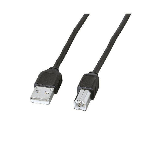 【商品詳細】エコ極細USBケーブル（スリムコネクタ・2m）USB2.0規格・USB1.1規格準拠のパソコンやUSBハブ、USB機器を接続する時に使用するケーブルです。（「シリーズA」コネクタを持つ機器と「シリーズB」コネクタを持つ機器とを接...