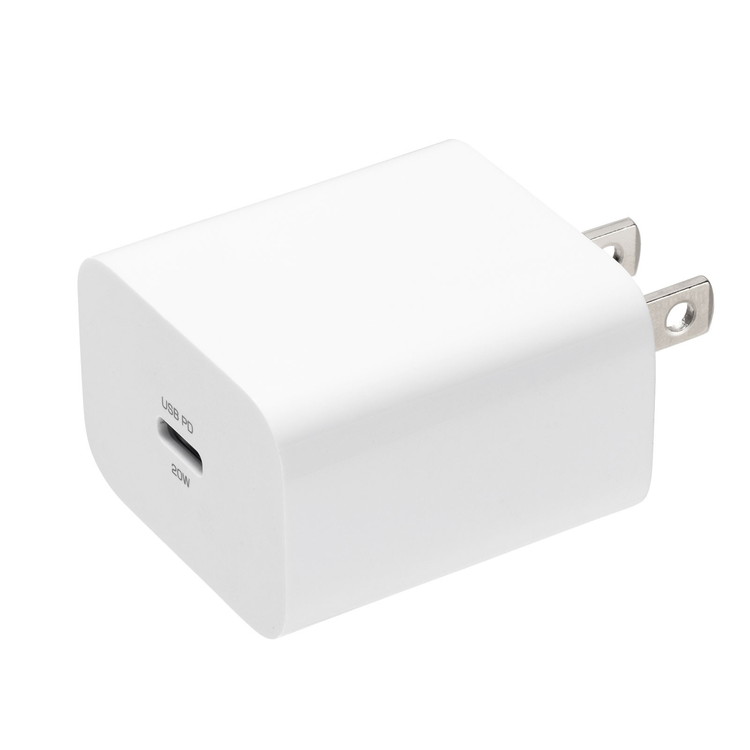 【商品詳細】iPhone、スマートフォンに急速充電できるUSB PD規格20W出力に対応したType-Cポート搭載のキューブ型AC充電器。●USB Power Delivery（USB PD）規格に対応したUSB Type-Cポート搭載のA...