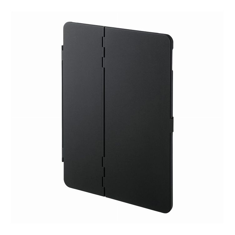【商品特長】フラップの開閉でオン・オフが連動するスタンド機能付きiPadハードケース。10.2インチ（第7/8/9世代）対応・ブラック。●フラップの開閉でオン・オフが連動するハードケースです。●耐衝撃性、耐熱性に優れたポリカーボネート製です...