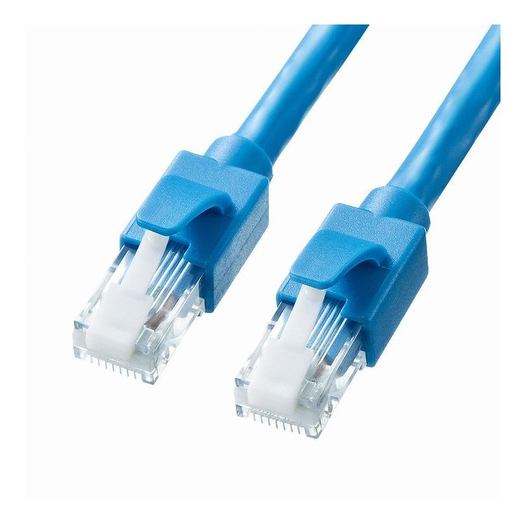 【商品特長】超高速10ギガビットイーサネット完全対応、CAT6ALANケーブル。ブルー・100m。●曲げても折れないナイロン製ツメと弾力性に優れたPVC（ポリ塩化ビニル）製ツメ折れ防止カバー、性能が見える透明構造ポリカーボネートコネクタで、...