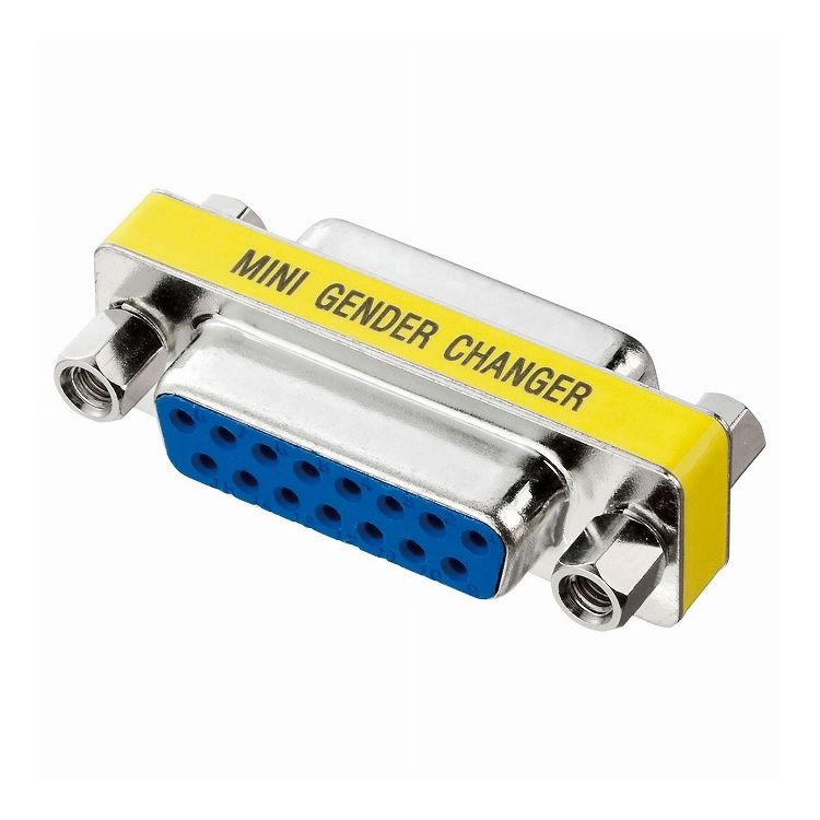 【商品特長】D-sub15pinオスのコネクタを、変換、中継（D-sub15pinメスとD-sub15pinメスを変換）●D-sub15pinオスのコネクタを持ったケーブルを延長・変換する際に使用します。【仕様】■コネクタ形状：D-sub1...