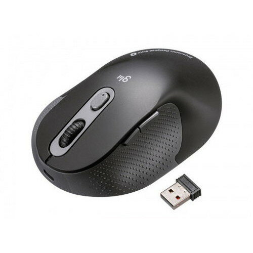 指や手のひらにそったカーブのエルゴノミクスデザインワイヤレスコンボマウス。2.4GHzワイヤレス＋Bluetooth。高さ45mm。商品特徴●USBAレシーバーとBluetoothで接続できるコンボワイヤレスマウスです。●2つのパソコンを切...