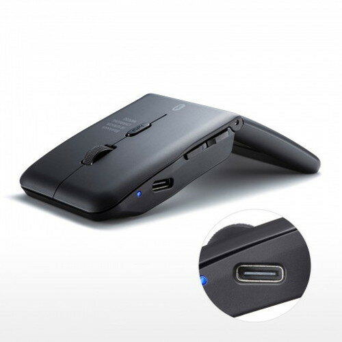 かばんにすっぽり入る、超薄型の充電式Bluetoothマウス。5ボタン。薄型。商品特徴●持ち運びに便利な約1.8cmの超薄型静音マウスです。●約50分で充電できる急速充電仕様です。●3台までペアリングが可能なのでパソコンやタブレットなど、O...