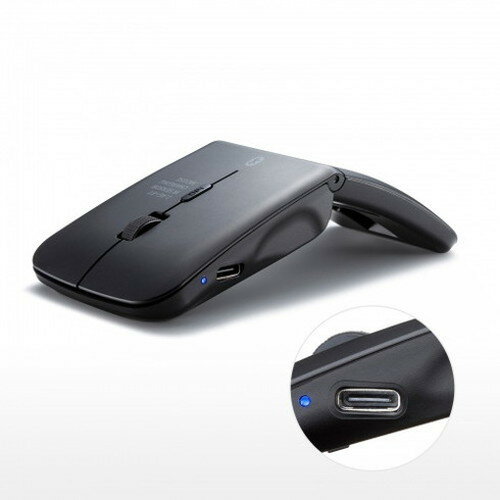 かばんにすっぽり入る、超薄型の充電式Bluetooth＋2.4GHzワイヤレスマウス。3ボタン。薄型。商品特徴●持ち運びに便利な約1.8cmの超薄型静音マウスです。●約50分で充電できる急速充電仕様です。●端末との接続は、Bluetooth...