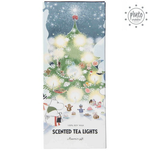 ムーミンのティーライトキャンドル10個入りデザインボックスです。 ジンジャークッキーの香りでウィンターシーズンにぴったりなアイテムです！ プレゼントにも最適です！ 【メーカー】PLUTO PRODUKTER 【重量】200g：燃焼時間40時...