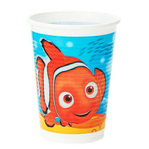 ファインディング・ニモのパーティー用プラカップです。お誕生日会やクリスマスパーティーなど、みんなが集まるときに大活躍のパーティーグッズです！ 【サイズ】約9.3×7cm 【内容】8個入り 【ギフトラッピング 〇】ファインディング・ニモのパー...