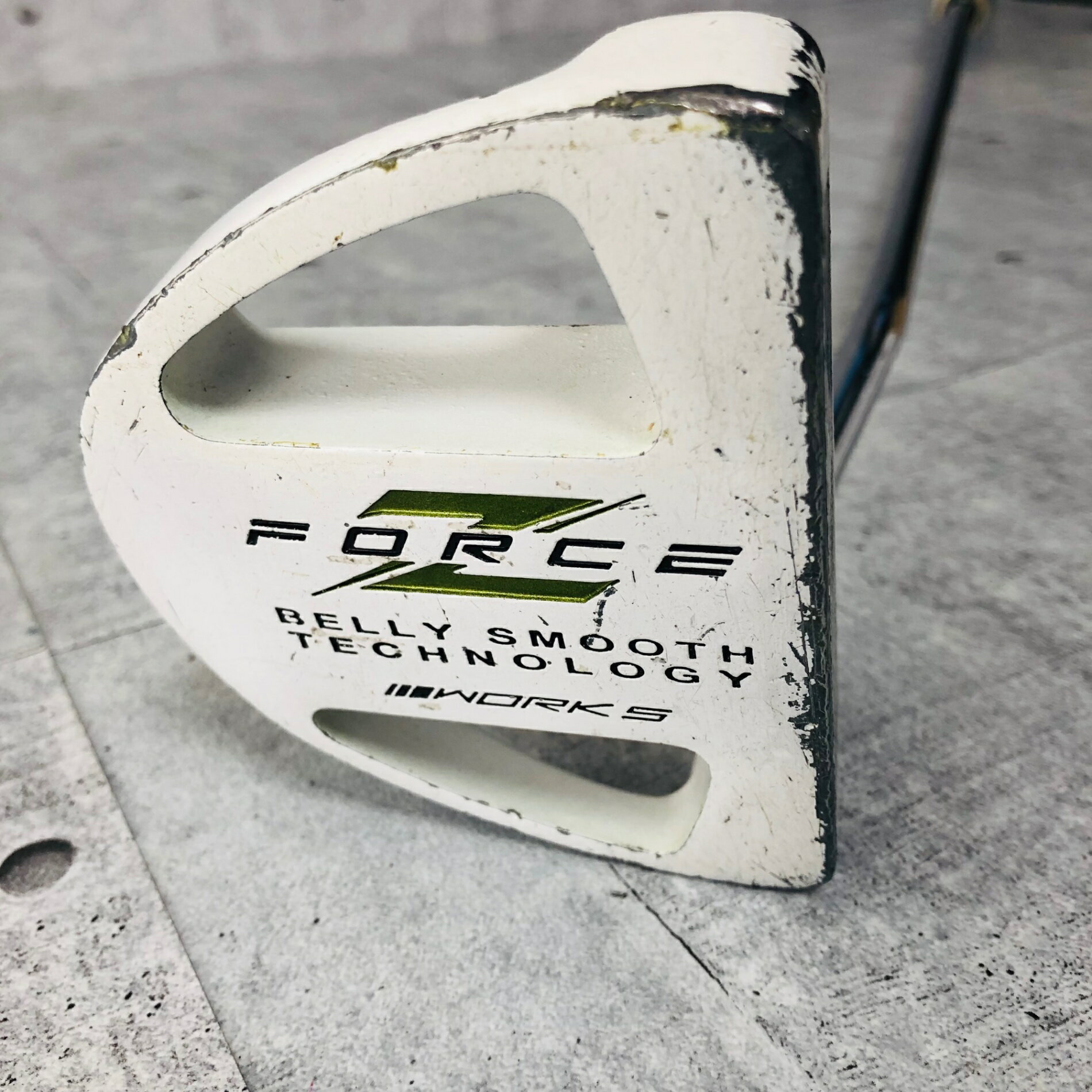 クラブは全てクリーニング済 ●メーカー WORKS ワークス ●モデル Z-FORCE ゼットフォース ●クラブ詳細 番手：パター 性別：男性 メンズ 利き腕：右利き 総重量：615g 長さ：42インチ ※画像にある物が全てです。 ●状態 ...