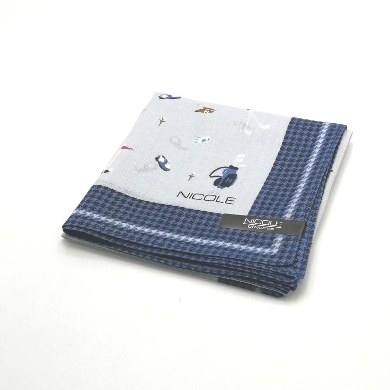 商品情報素材/カラー綿/ブルーグレー系サイズ/寸法縦x横…約51x52（センチ）※多少の誤差はご了承下さいませ。ランクN下記をご参照くださいませ。商品説明※未使用品のみの販売となりますが、納品時の折り畳み方がそれぞれ異なります。納品時の状態...