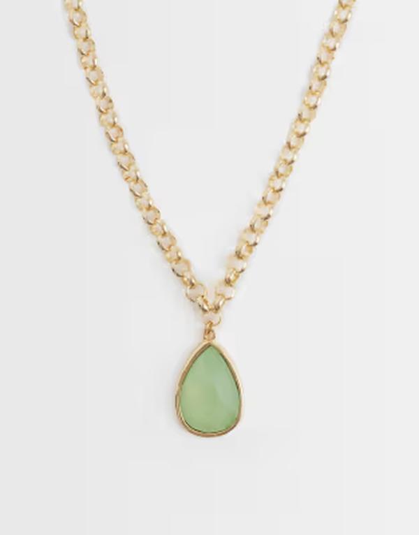 ■ブランド Accessorize (アクセサライズ)■商品名 Accessorize single faux gem pendant necklace in green■商品は海外よりお取り寄せの商品となりますので、お届けまで10日-3週...
