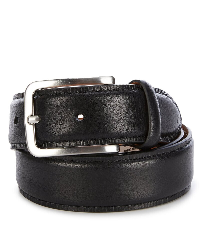 ■ブランド Cremieux (ダニエル クレミュ)■商品名 Daniel Cremieux Signature Burnished Italian Leather Dress Belt■商品は海外よりお取り寄せの商品となりますので、お届け...