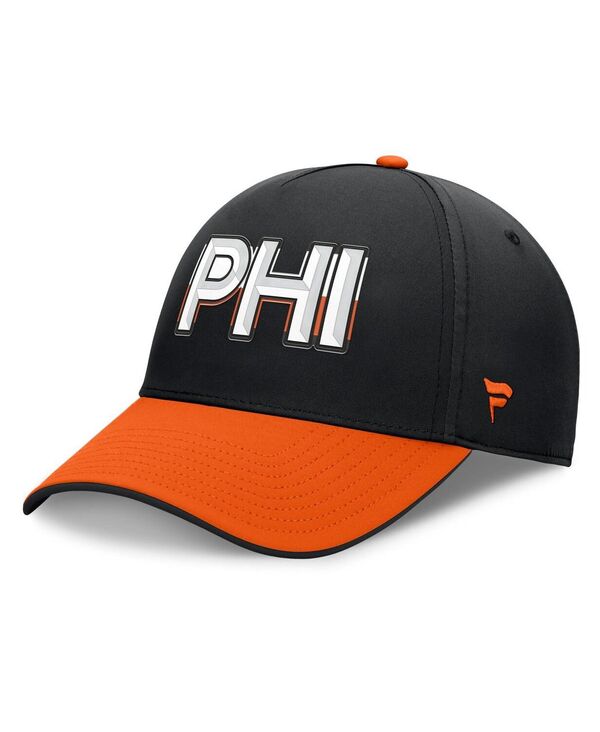 ■帽子サイズ サイズ｜ 頭囲 S/M ｜ 58cm M/L ｜ 60cm ■ブランド Fanatics (ファナティクス)■商品名 Men's Black/Orange Philadelphia Flyers Authentic Pro R...