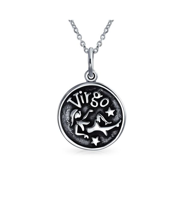 ■ブランド Bling Jewelry (ブリング)■商品名 Virgo Zodiac Sign Horoscope Pendant Necklace in Antiqued Sterling Silver■商品は海外よりお取り寄せの商品と...