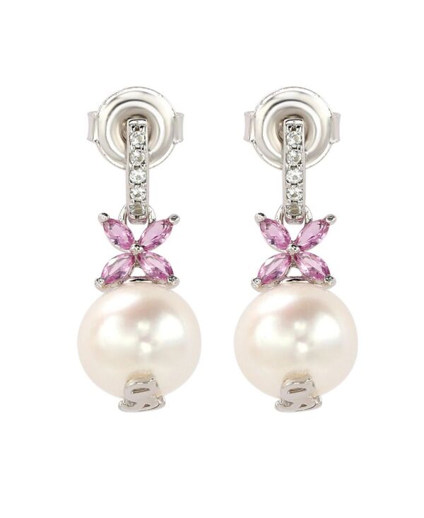 ■ブランド Suzy Levian New York (スージー レヴィアン ニューヨーク)■商品名 Suzy Levian Sterling Pearl & Sapphire Floral Earrings■商品は海外よりお取り寄せの商品...