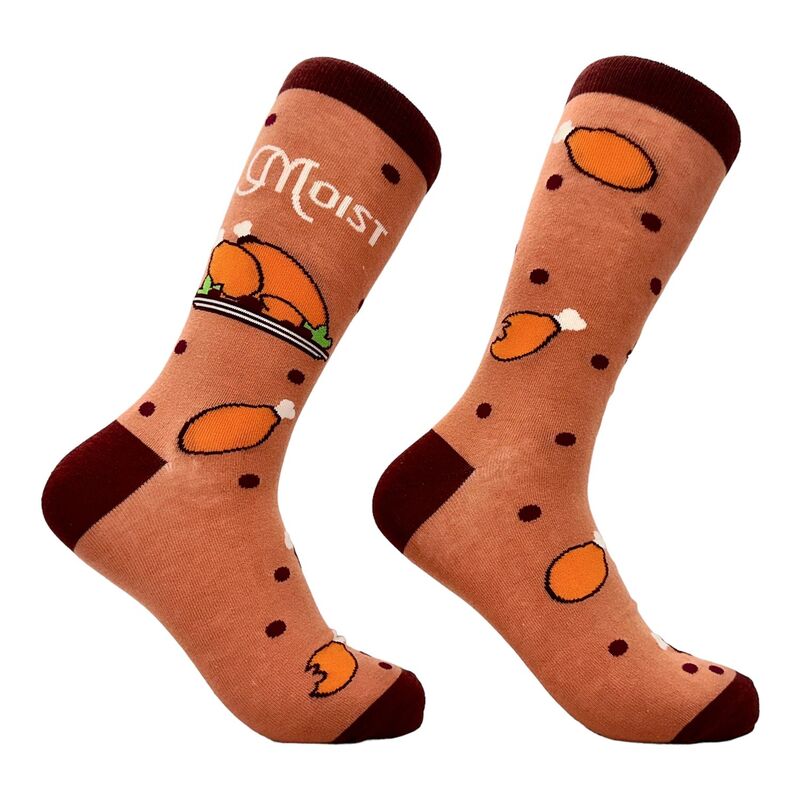 ■ブランド Crazy Dog T-Shirts (クレイジードッグTシャツ)■商品名 Men's Moist Socks Funny Thanksgiving Turkey Dinner Novelty Joke Footwear■商品は...