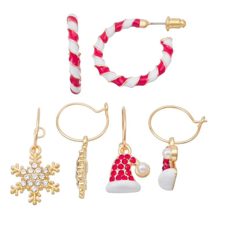 ■ブランド Unbranded (アンブランデッド)■商品名 Gold Tone 3-Pair Christmas Hoop Earring Set■商品は海外よりお取り寄せの商品となりますので、お届けまで10日-3週間前後お時間頂いており...