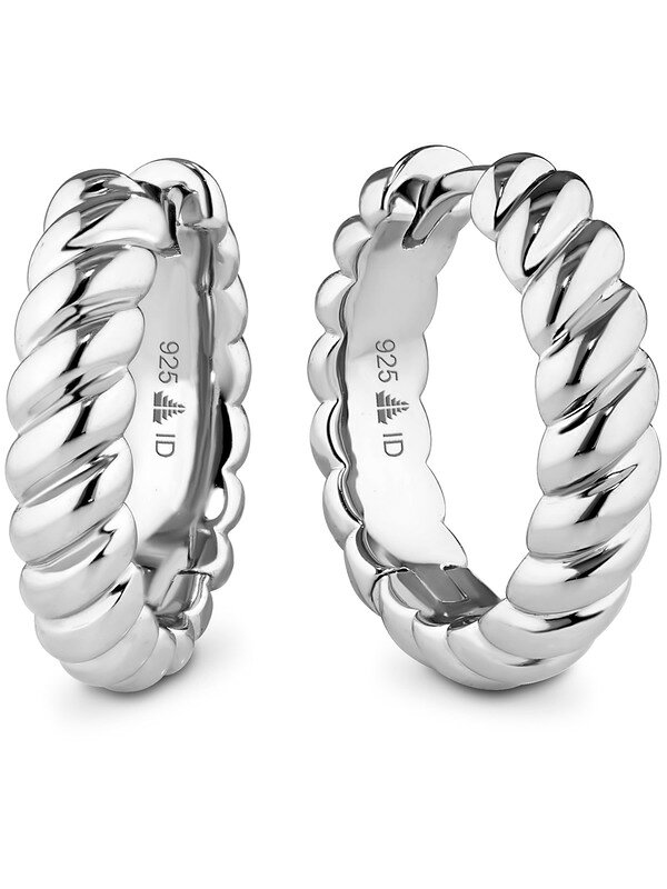 ■ブランド DEVATA (デヴァタ)■商品名 Rope Hoop Earrings in Rhodium Plated Sterling Silver■商品は海外よりお取り寄せの商品となりますので、お届けまで10日-3週間前後お時間頂いて...