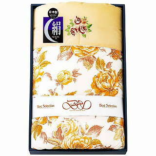 ●セット内容／150×200cm肌布団1枚・側地:ポリエステル65％・綿35％・詰めもの:ポリエステル90％・シルク10％・0.5kg●箱サイズ／36×12×56cm●原産国／日本製●重量／1400g洗濯ネットに入れて家庭用洗濯機でジャブジ...