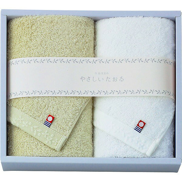 ●サイズ／●現品約34×75┣cm┫●材質／●綿100％●セット内容／●フェイスタオル2枚●箱サイズ／28×24×6.5cm●原産国／日本
