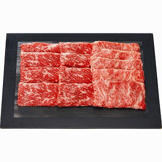 ●セット内容／●国産黒毛和牛モモ300┣g┫、肩ロース250┣g┫（計550┣g┫）●箱サイズ／26.5×23×9.5cm●原産国／日本●重量／550g黒毛和牛の霜降りと赤身がセットになったすき焼きセット。ご家庭で手軽に老舗の味を堪能できます。