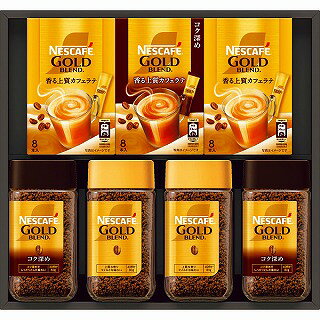 ●セット内容／●インスタントコーヒー（ゴールドブレンド・ゴールドブレンドコク深め各80┣g┫×2）、スティックコーヒー（ゴールドブレンド7┣g┫×8P×2、ゴールドブレンドコク深め7┣g┫×8P×1）●箱サイズ／31.2×29.4×7.4c...