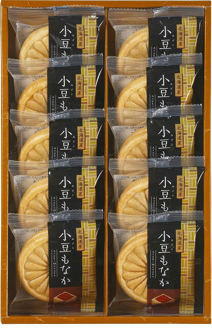 ●材質／●セット内容／北海道小豆もなか×10●箱サイズ／箱295×195×45mm●賞味期間／120日間●原産国／JPN●重量／549g北海道産小豆100%使用 粒の大きさや色の鮮やかさが特徴です。大粒で光沢のある小豆は、見た目にも美しく、...
